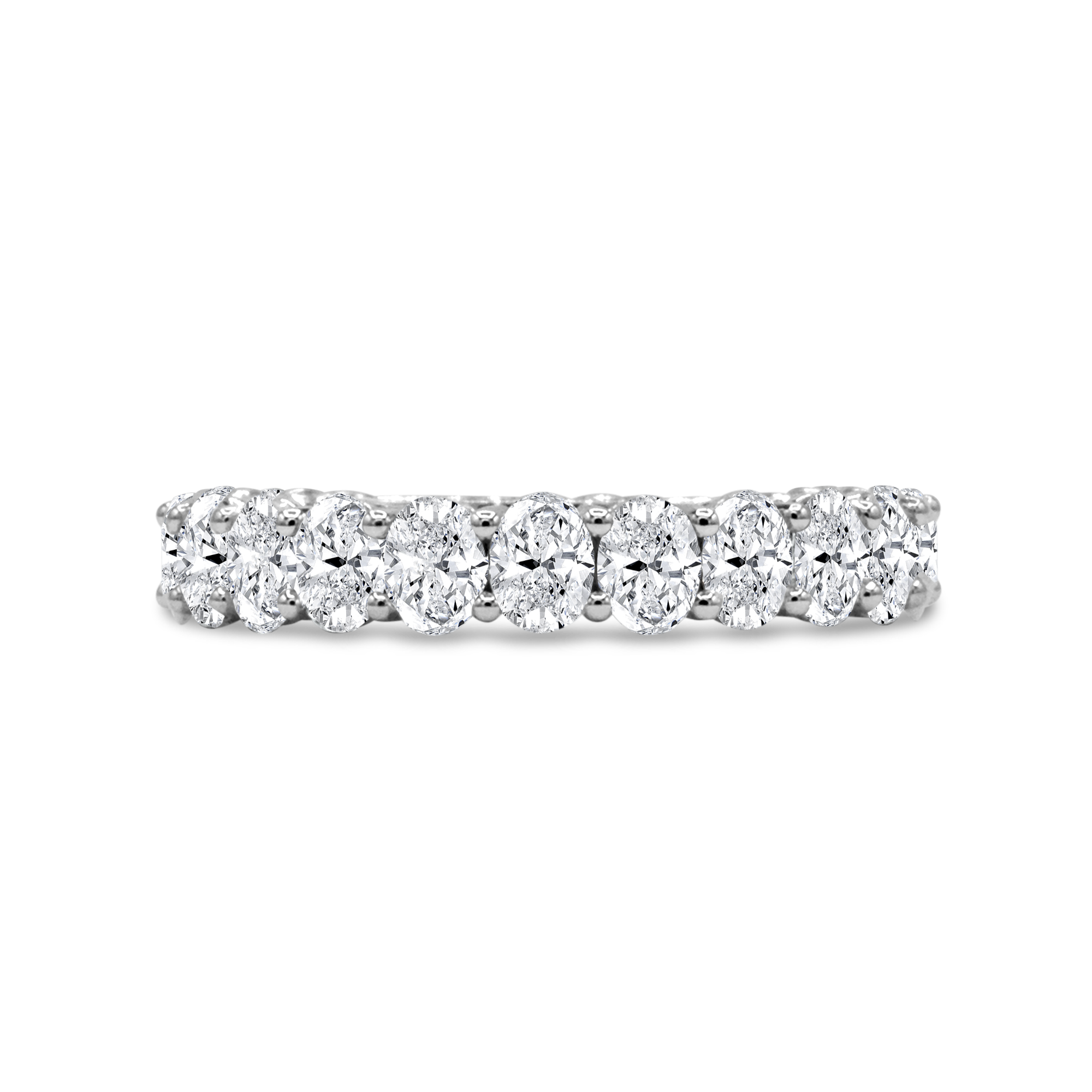The Hannah Band - Moissanite – Eleven Fine Jewelry