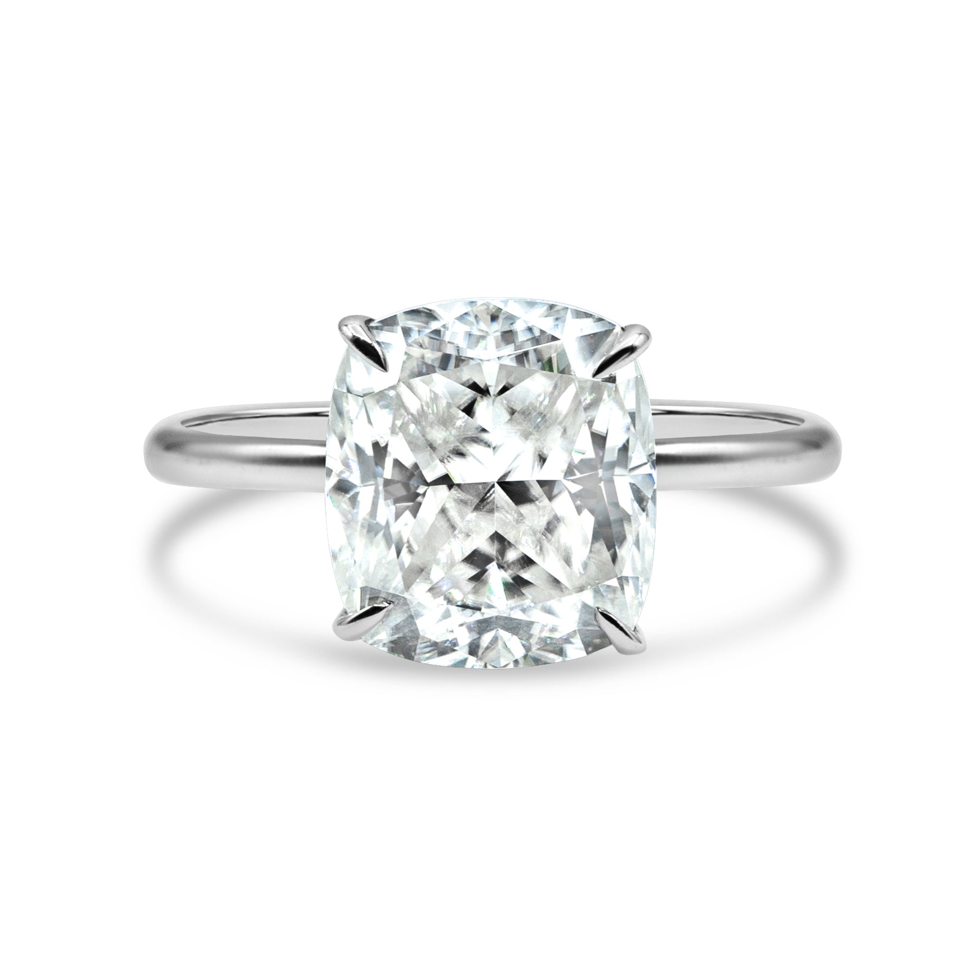 The Kailee Ring - 5ct Moissanite – Eleven Fine Jewelry