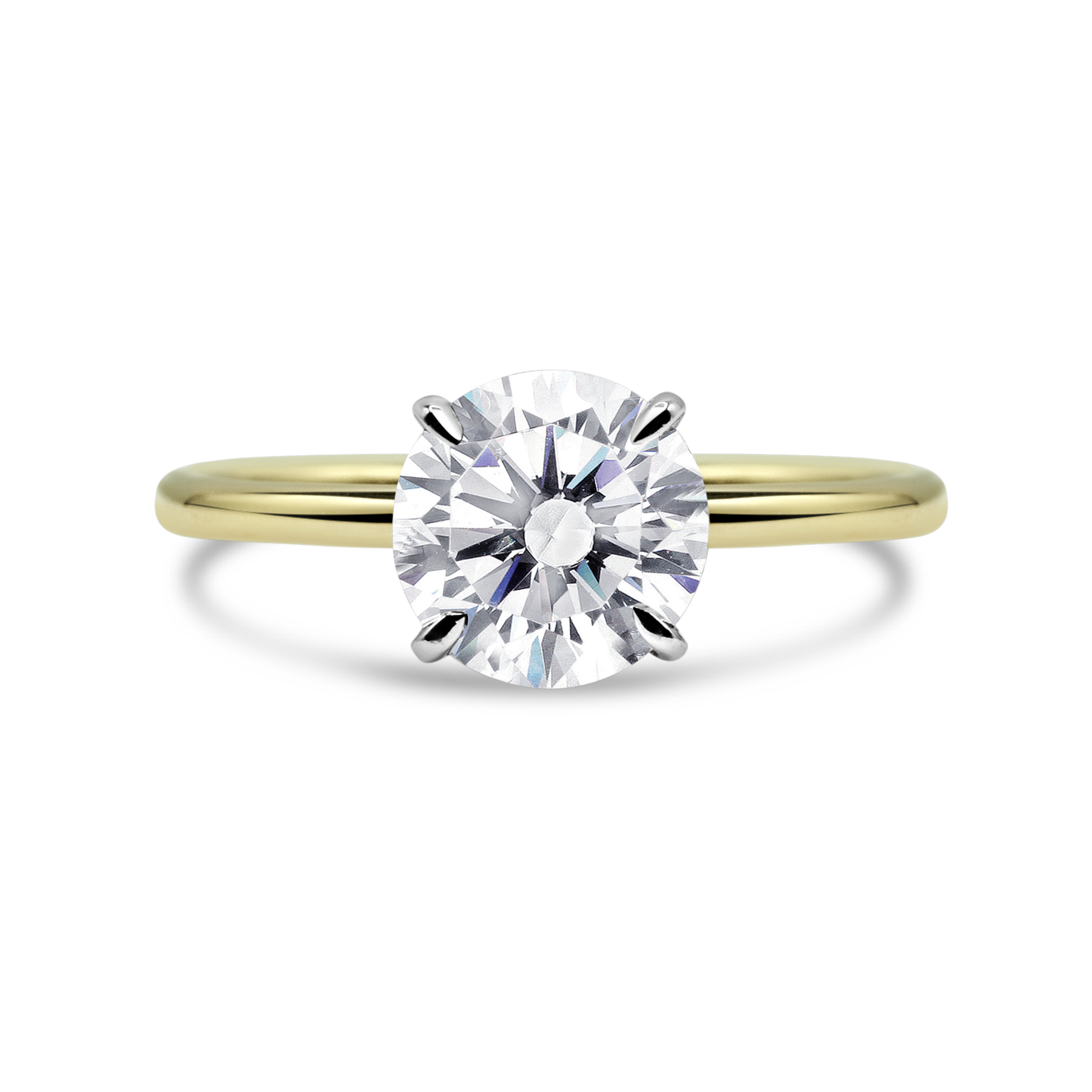 The Spencer Ring - 1.50ct Moissanite – Eleven Fine Jewelry